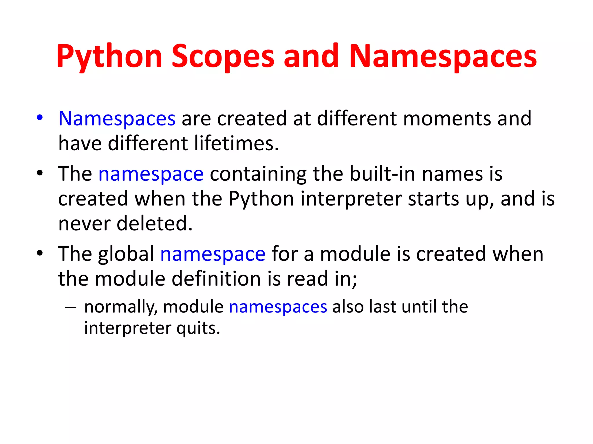 python.pptx | Programming Languages | Computing