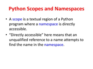python.pptx | Programming Languages | Computing