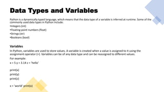 Python Training | PPT