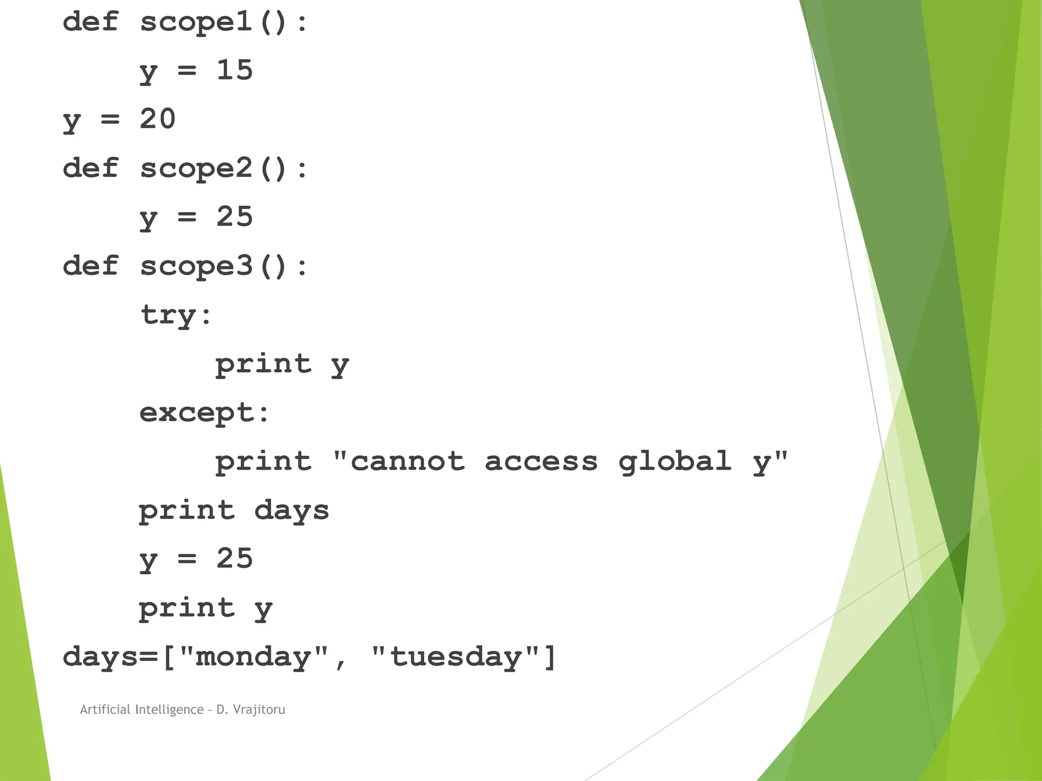 Introduction To Python And Its Applicationsppt