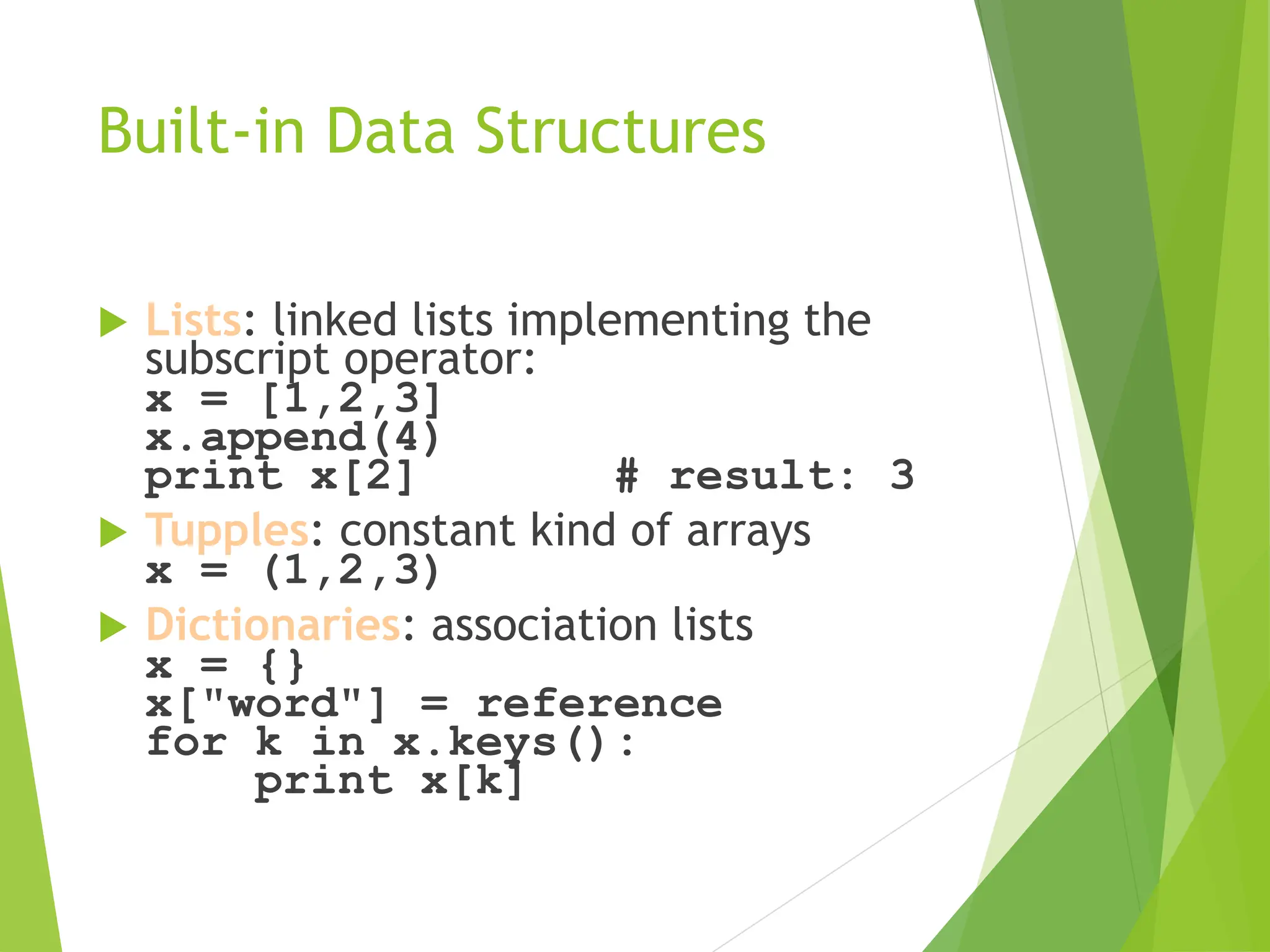 Introduction To Python And Its Applicationsppt