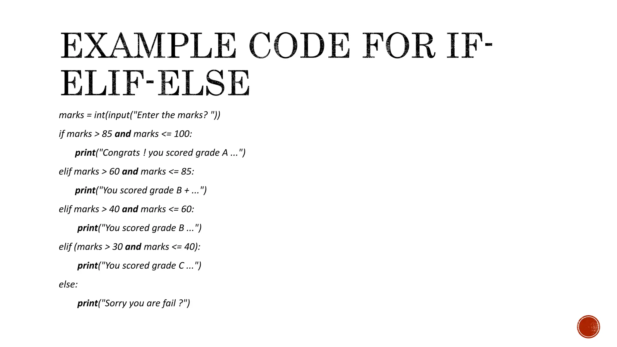 Introduction On Basic Python And Its Application Ppt
