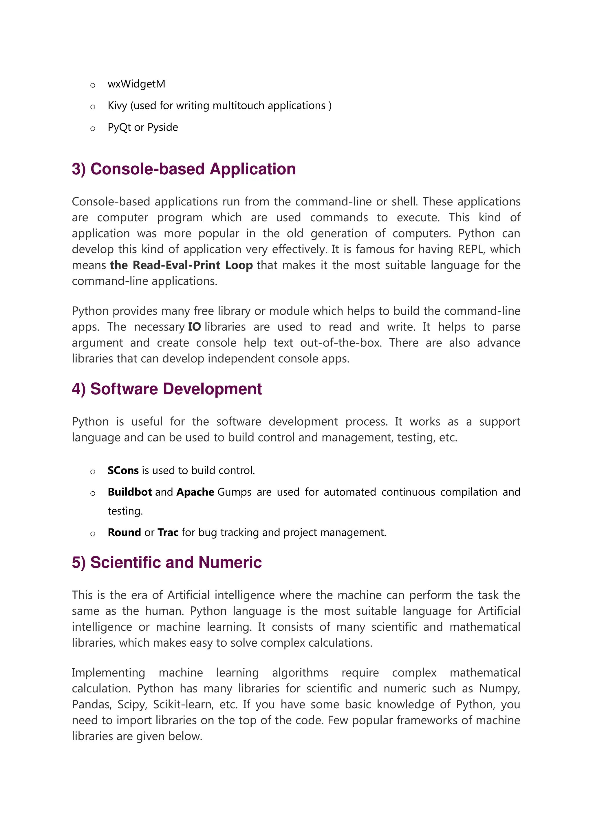 Python notes for beginners - in simple sentences | PDF