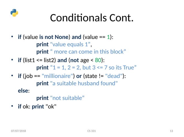 Python programming language presentation | PPT