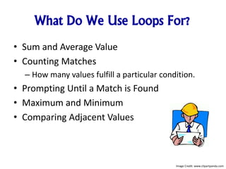 An Introduction To Python - WHILE Loop | PPTX