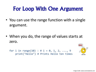 An Introduction To Python - FOR Loop | PPTX | Programming Languages | Computing