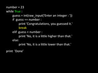 Python an-intro youtube-livestream-day3 | PPT