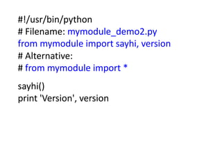 Python an-intro youtube-livestream-day4 | PPT