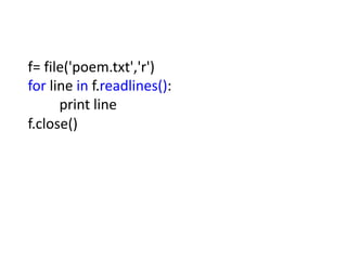 Python an-intro youtube-livestream-day4 | PPT