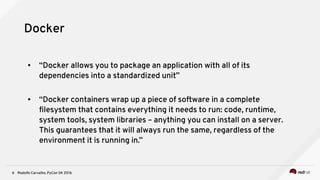Building and Deploying containerized Python Apps in the Cloud | PDF