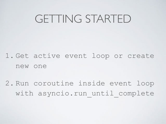 Introduction to Python Asyncio | PDF | Web Development | Internet