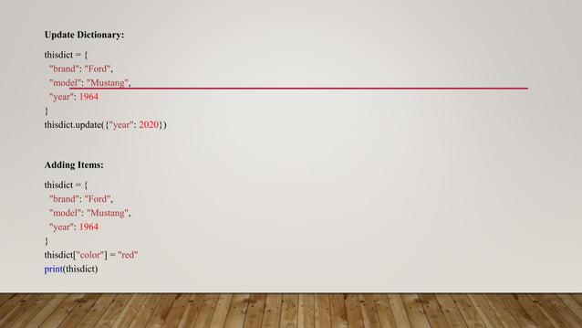 Python- Basic. pptx with lists, tuples dictionaries and data types | PPTX