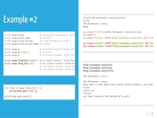 Python beautiful soup - bs4 | PPT