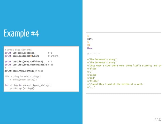 Python beautiful soup - bs4 | PPT
