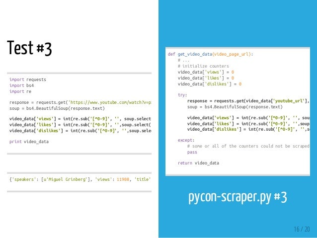 Python Beautiful Soup Bs4 