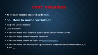 Python-Beginer-PartOnePython is one of the top programming languages in ...