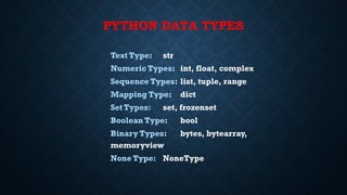 Python-Beginer-PartOnePython is one of the top programming languages in ...