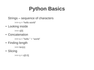 Python bootcamp - C4Dlab, University of Nairobi | PDF