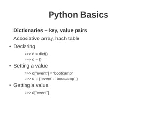 Python bootcamp - C4Dlab, University of Nairobi | PDF