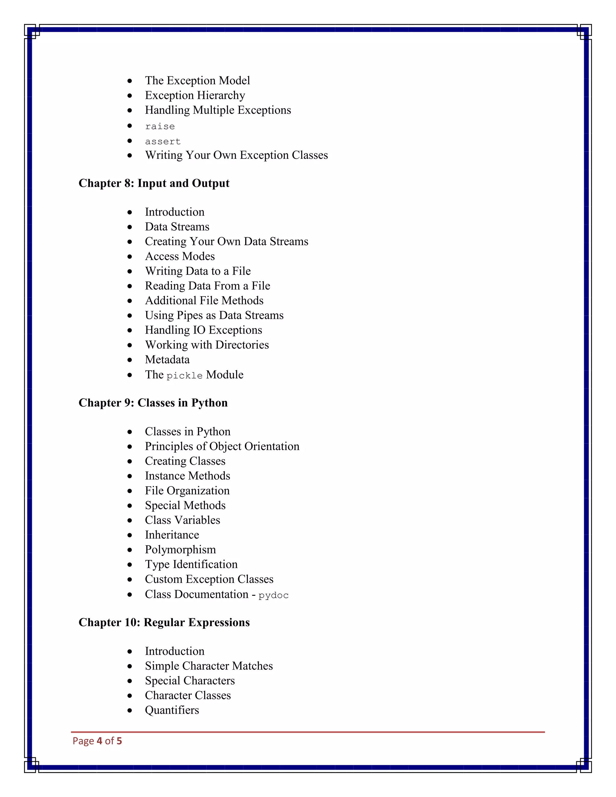 Python brochure (2) | PDF