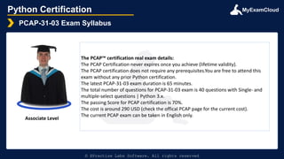Python Certification | PDF