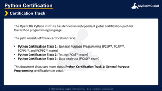 Python Certification | PDF