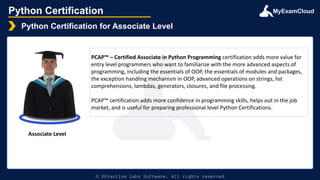 Python Certification | PDF
