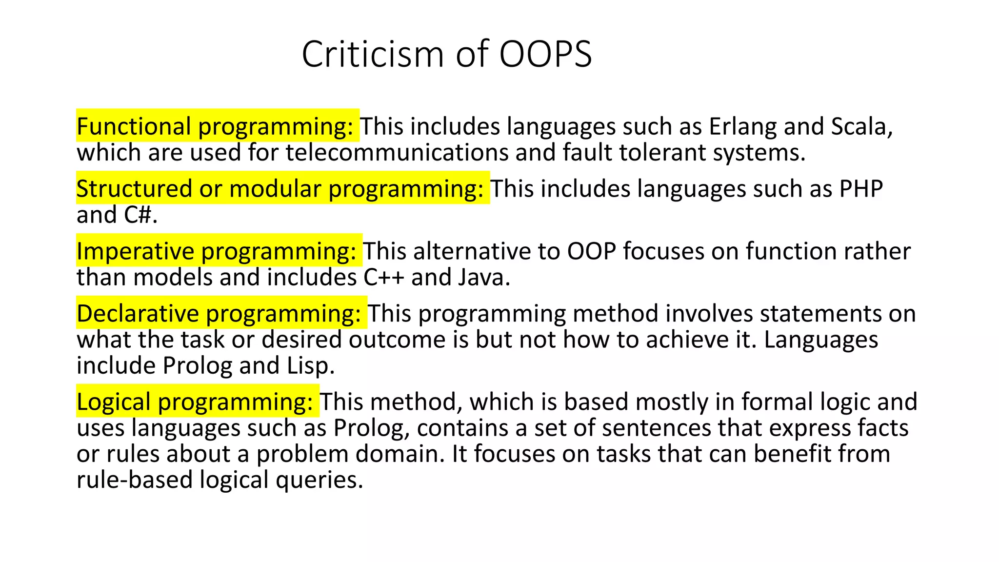 Python-Classes.pptx | Programming Languages | Computing