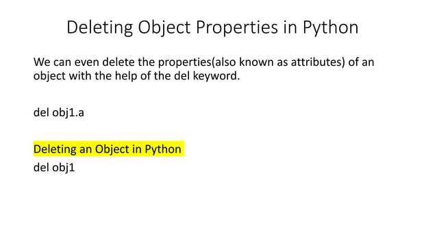Python-Classes.pptx | Programming Languages | Computing