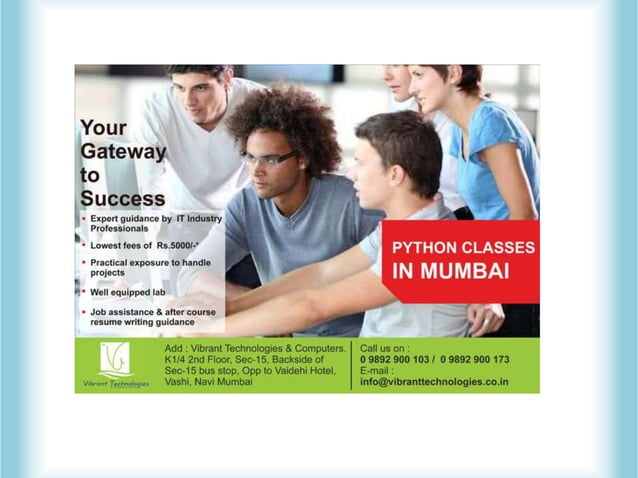 Python-classes-in-mumbai | PPT