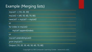 Python - Data Structures | PPTX