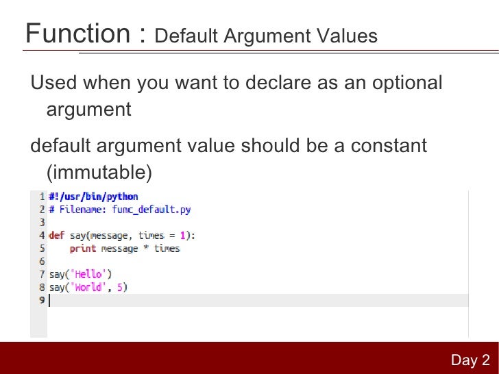 Python Day2
