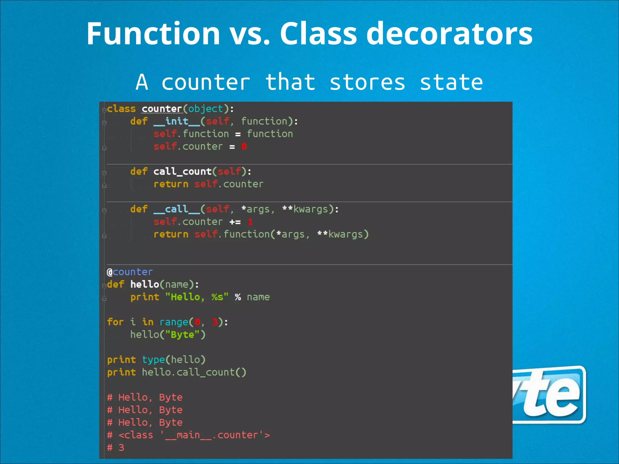 Introduction to Python decorators | PPT