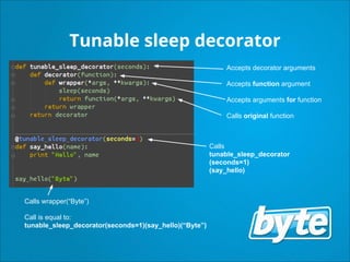 Introduction to Python decorators | PPT