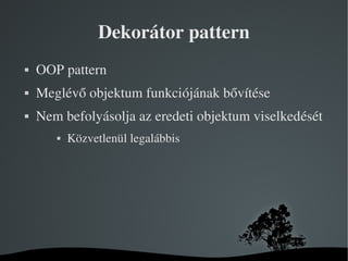 Python dekoratorok | PDF