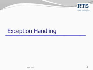 Python Exception Handling | PPT