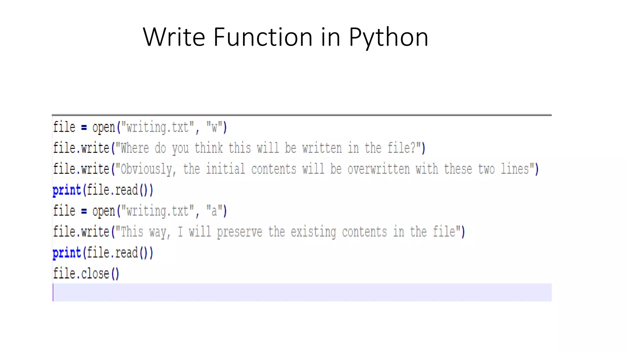 Python Filehandlingpptx