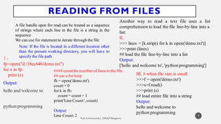 Python-files | PDF | Operating Systems | Computer Software and Applications