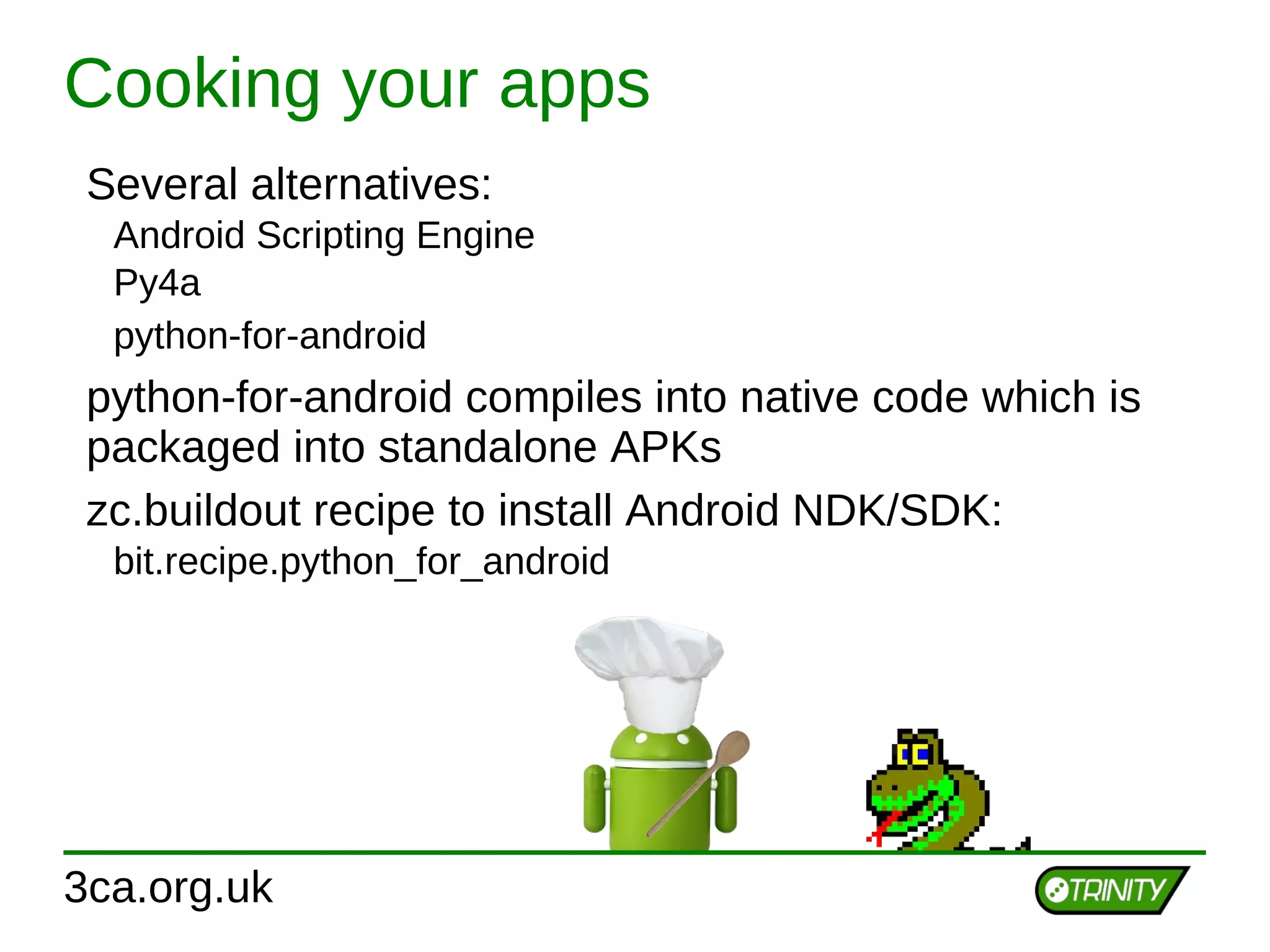 Python for Android | ODP
