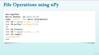 Python for-microcontrollers | PDF