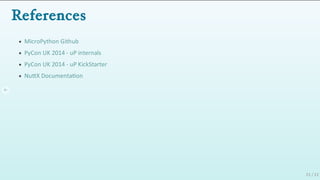 Python for-microcontrollers | PDF