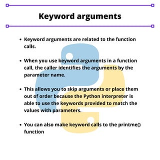 Python functions | PDF