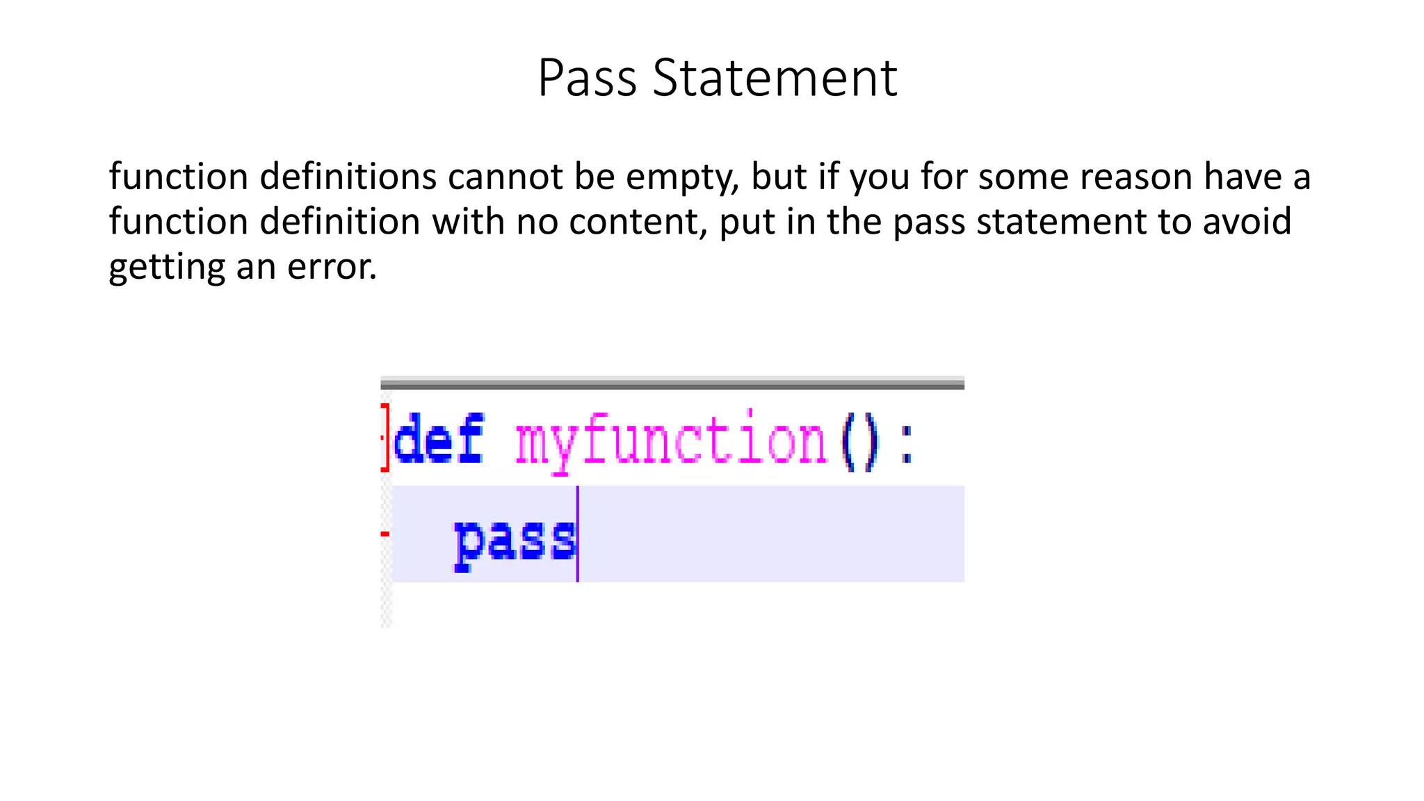 Python Functions Pptx