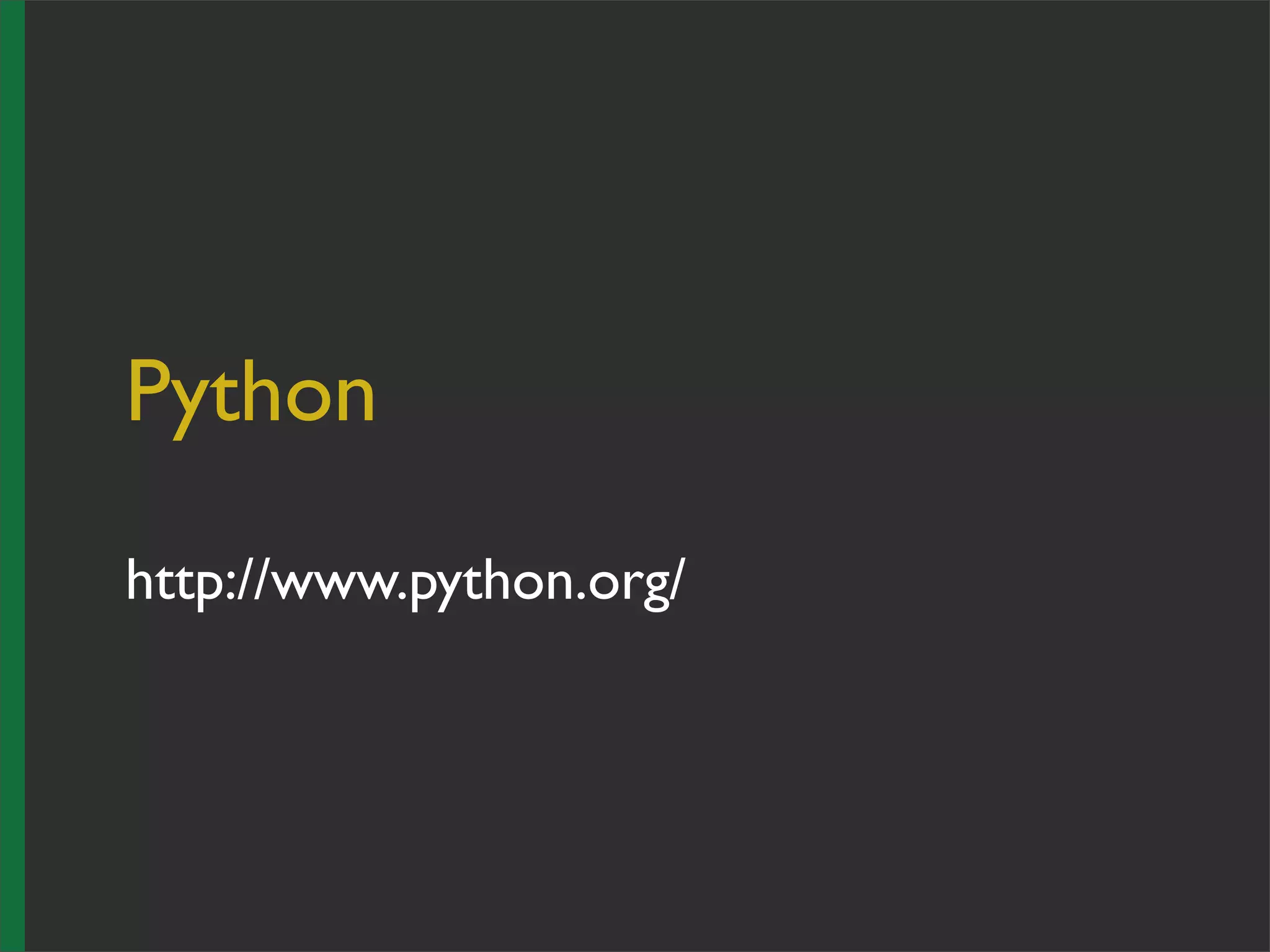 Python & FUSE | PPT