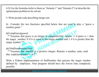 Python Homework Sample | PPT | Free Download