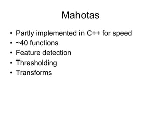 Images and Vision in Python | PPT