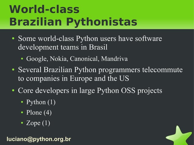 Python In Brasil | PDF