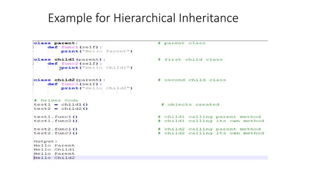 Python Inheritancepptx Programming Languages Computing