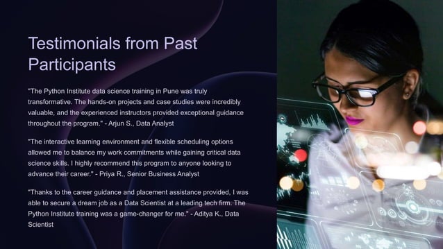 Python Institute Data Science Training In Pune Ppt