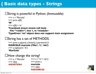 Python introduction | PDF